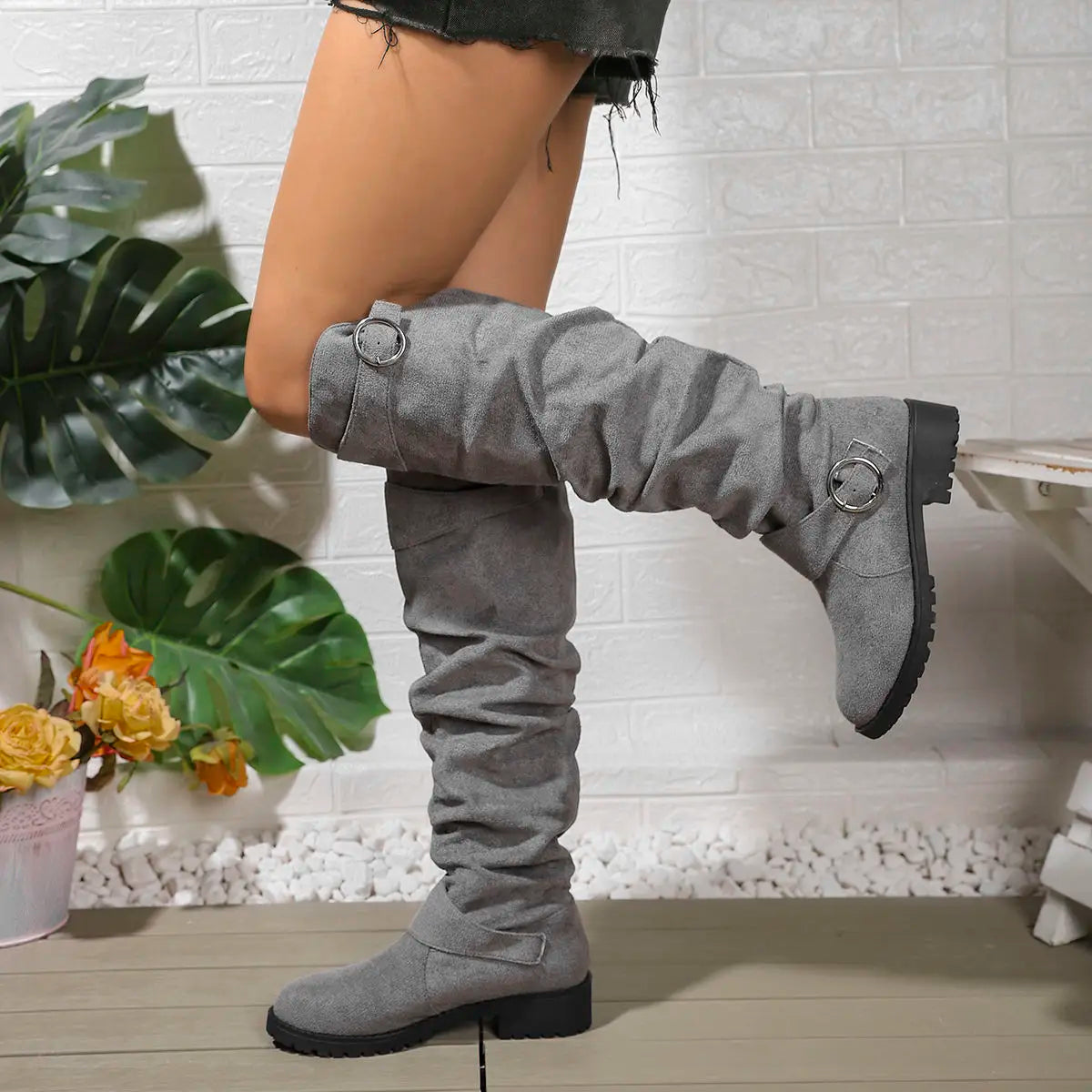 Mabel | Knee High Boots – Ivy & Mabel